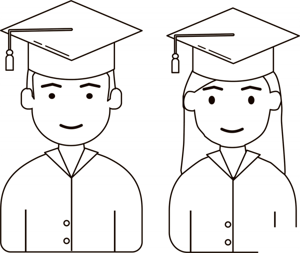 College Student coloring page - ColouringPages