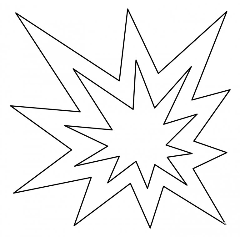 Collision Emoji coloring page - ColouringPages