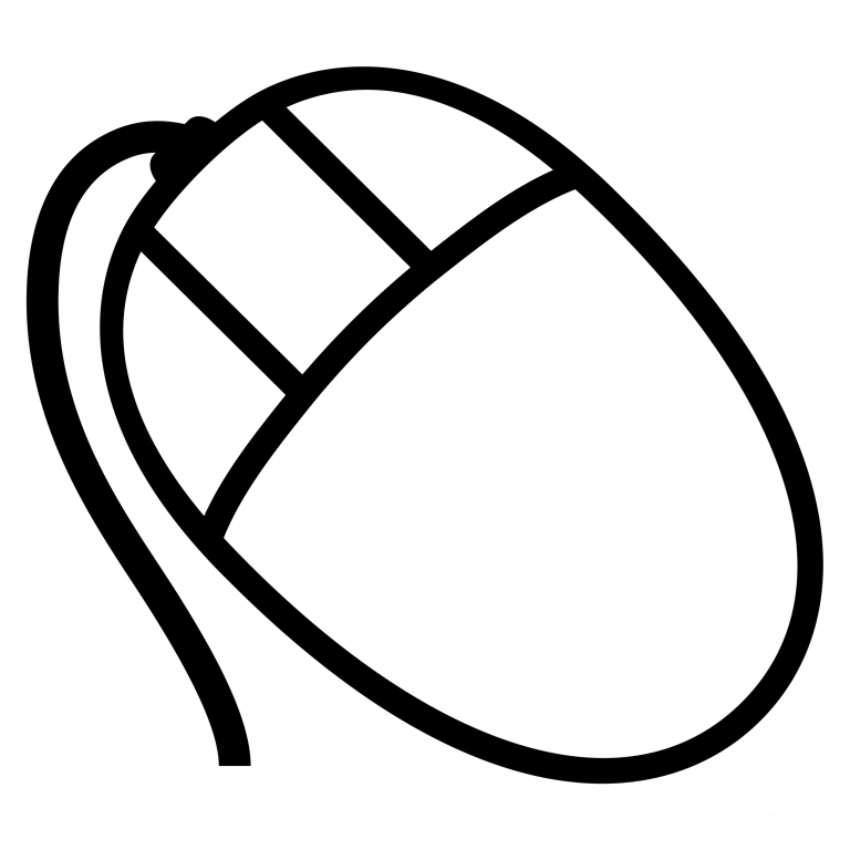 Computer Mouse Emoji coloring page - ColouringPages