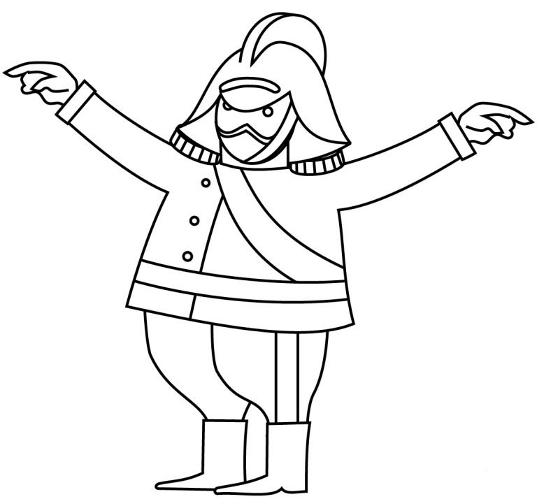 Conductor coloring page - ColouringPages