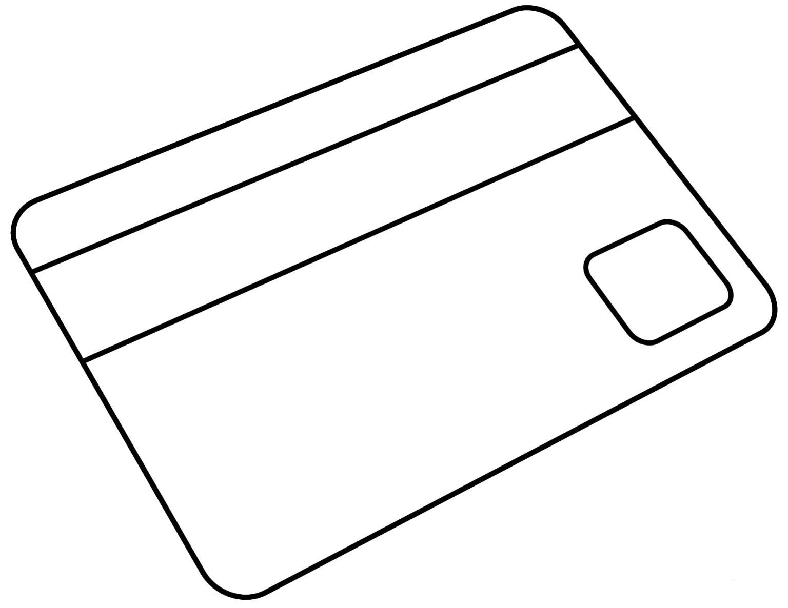Credit Card Emoji coloring page - ColouringPages