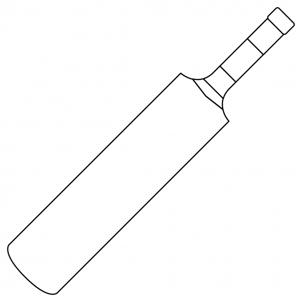 Cricket Bat coloring page - ColouringPages