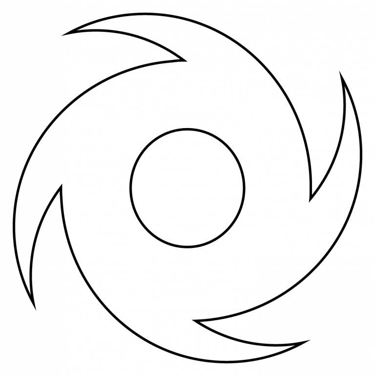 Cyclone Emoji coloring page - ColouringPages
