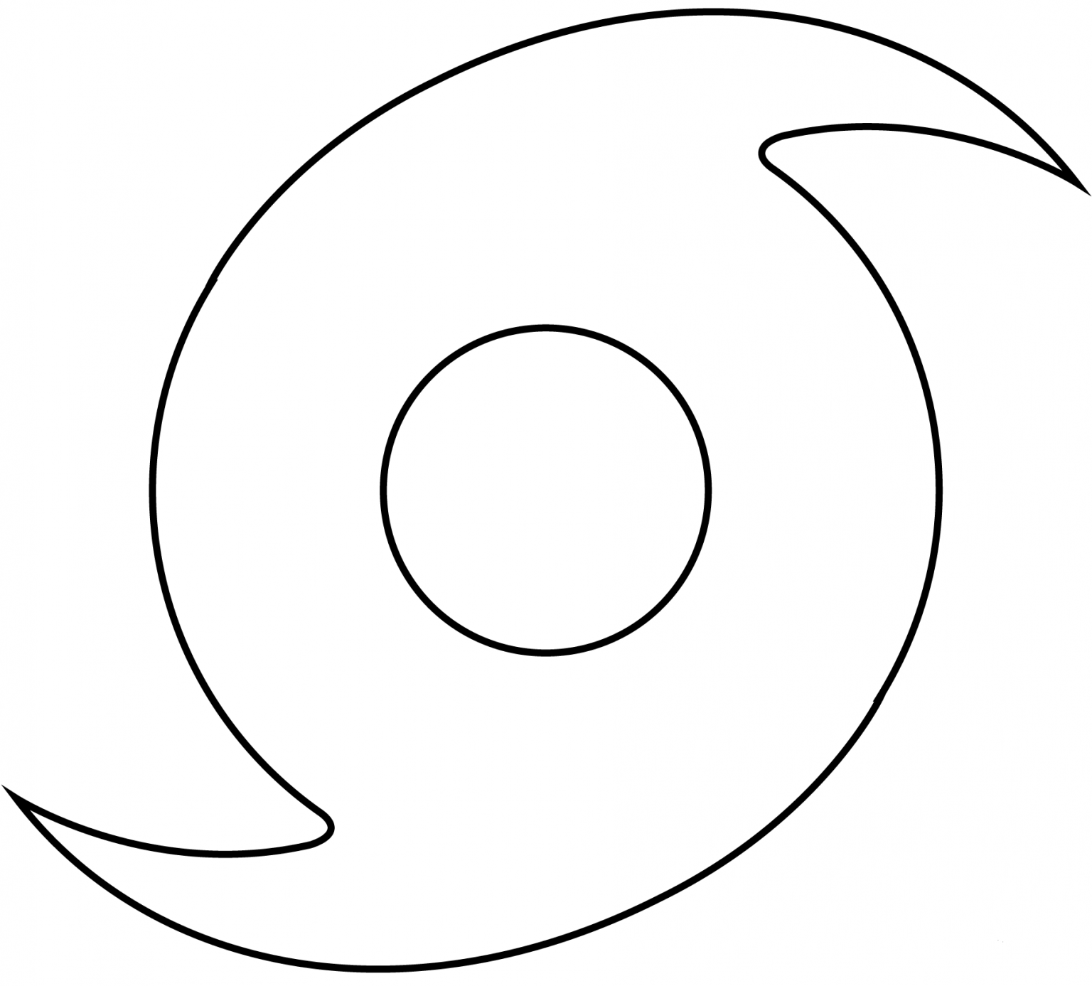 Cyclone Emoji coloring page - ColouringPages