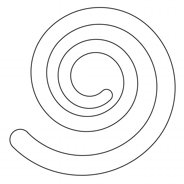 Cyclone Emoji coloring page - ColouringPages