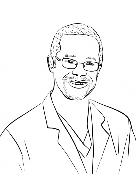 Dr. Ben Carson coloring page - ColouringPages