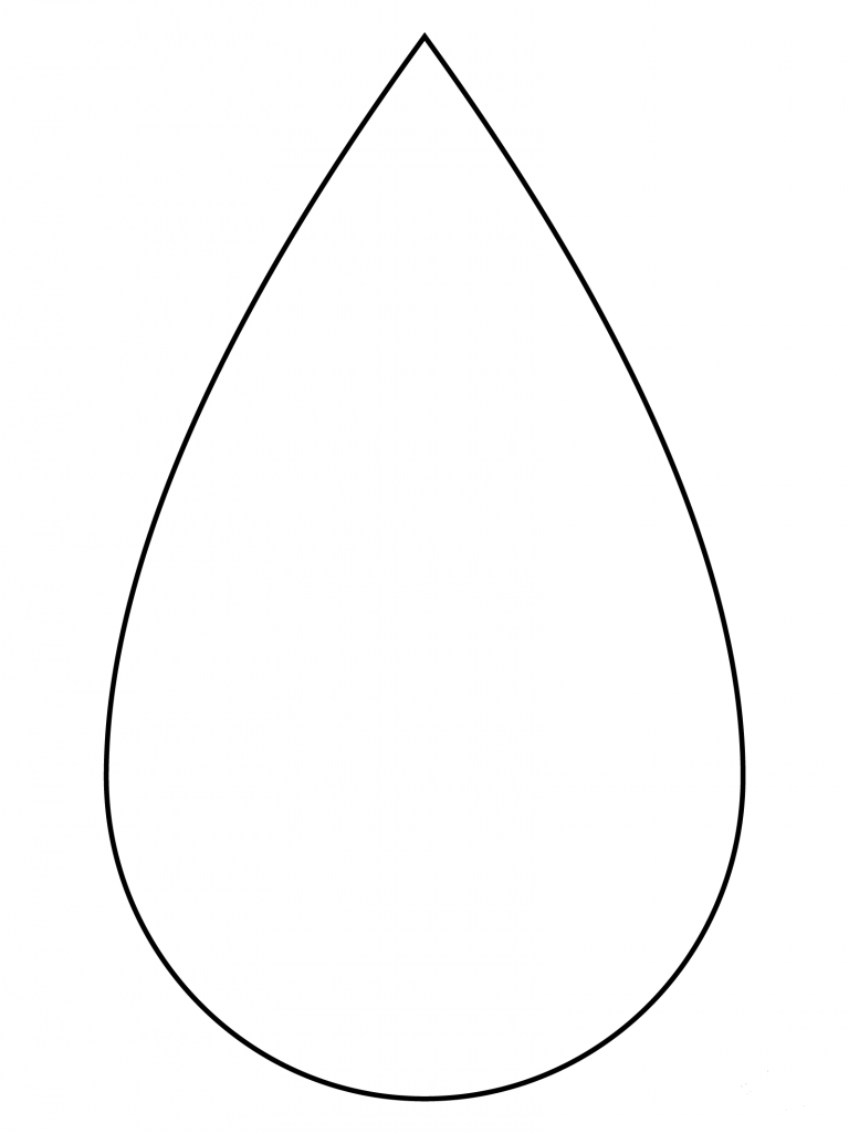 Droplet coloring page - ColouringPages