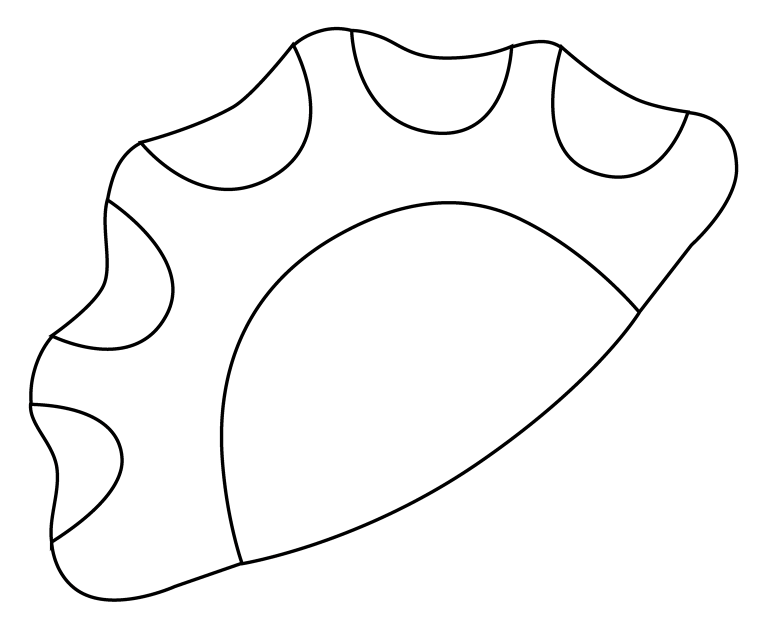Dumpling Emoji coloring page - ColouringPages