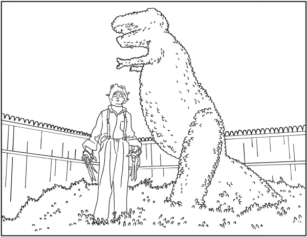 Edward Scissorhands coloring page - ColouringPages