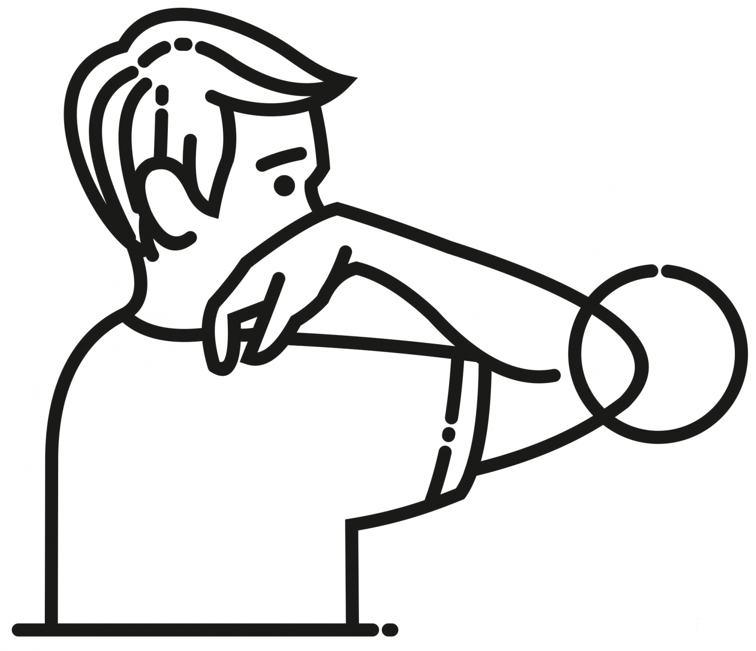 Elbow coloring page - ColouringPages