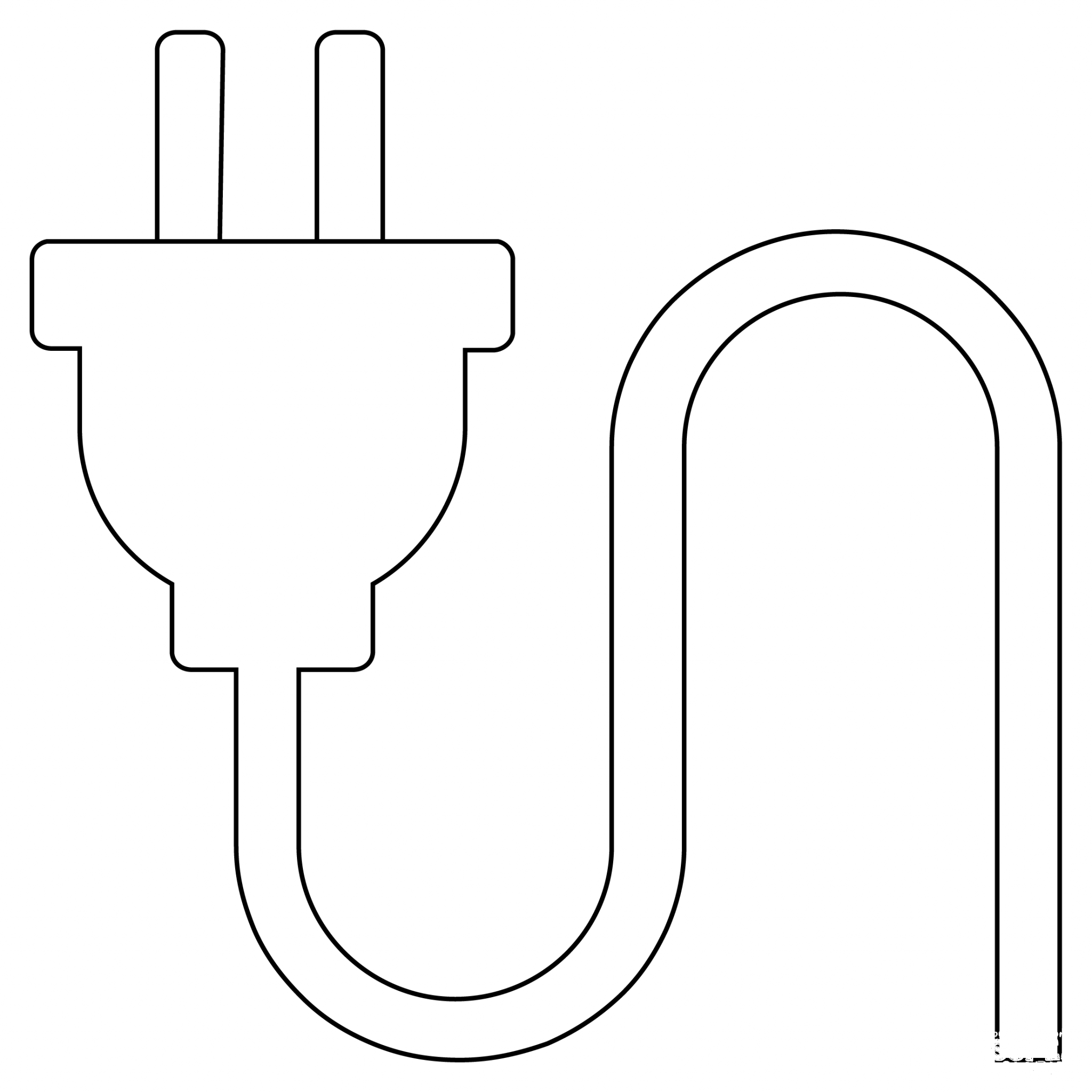 Electric Plug coloring page - ColouringPages