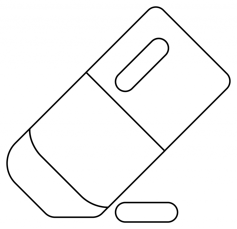 Eraser coloring page - ColouringPages