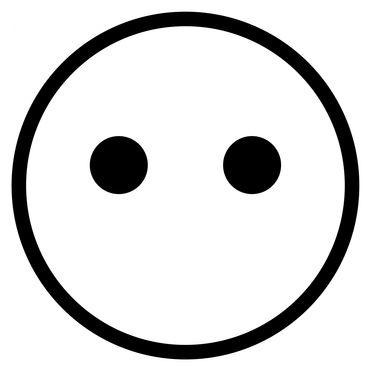 Face Without Mouth Emoji coloring page - ColouringPages