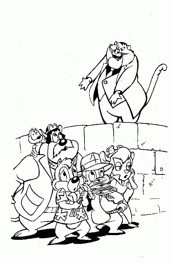 Fat Cat coloring page - ColouringPages