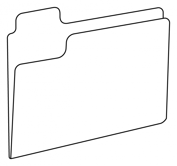 File Folder Emoji coloring page - ColouringPages