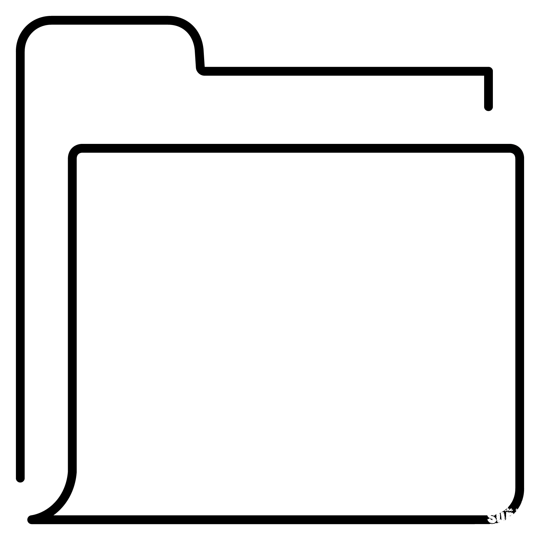 File Folder Emoji coloring page - ColouringPages