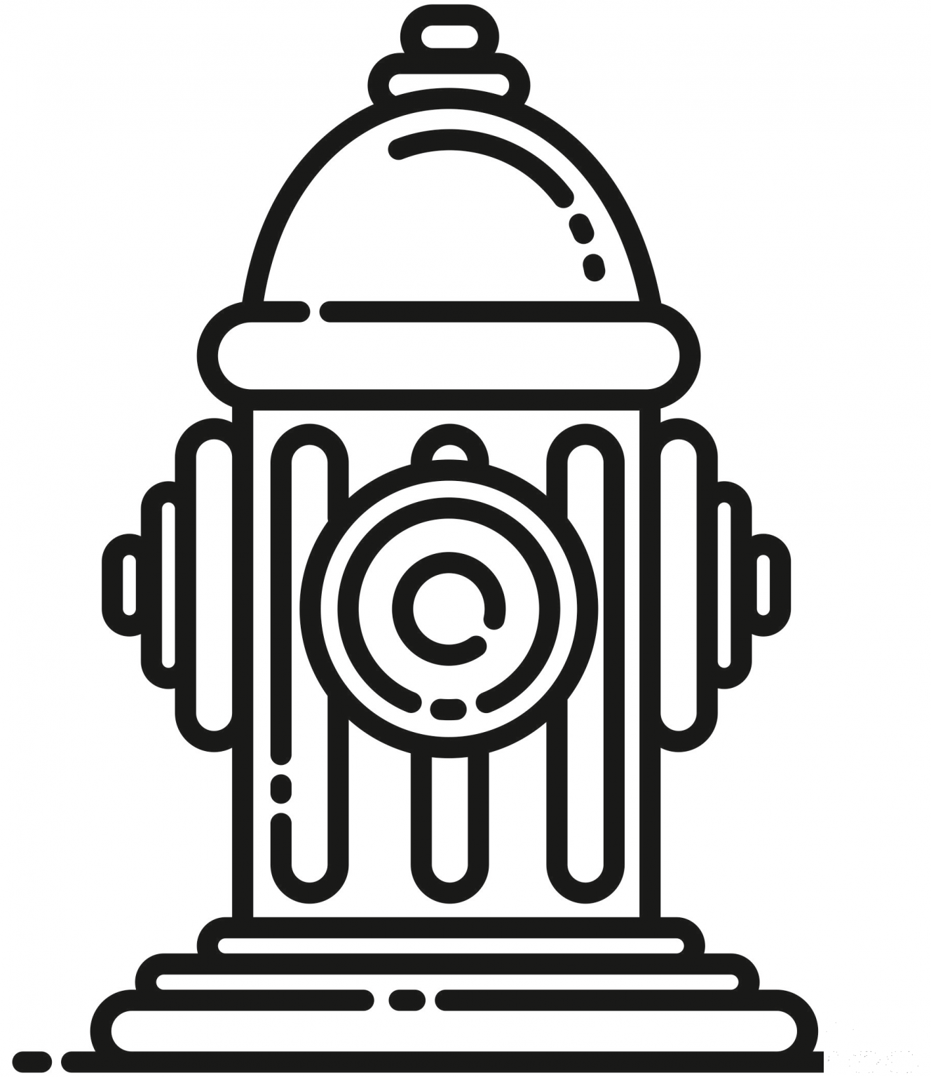 Fire Hydrant coloring page - ColouringPages