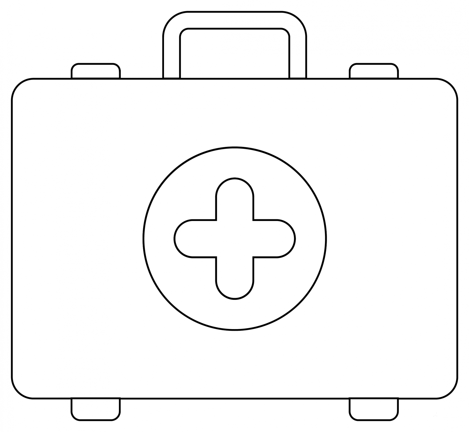 First Aid Kit coloring page - ColouringPages