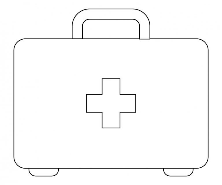 First Aid Kit coloring page - ColouringPages