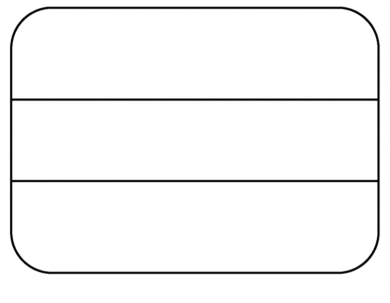 Flag of Bulgaria Emoji coloring page - ColouringPages