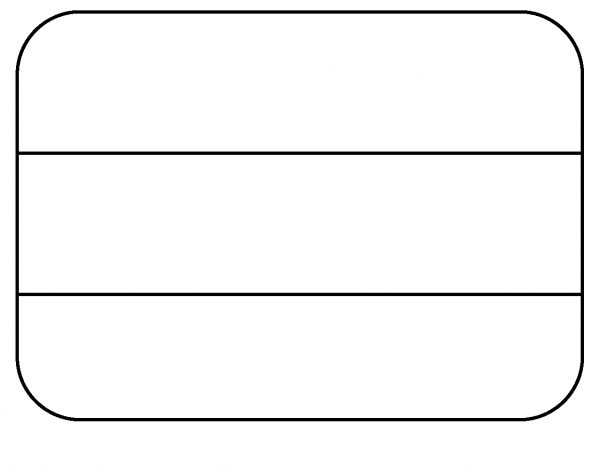 Flag of Estonia Emoji coloring page - ColouringPages