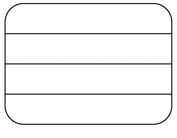 Flag of Mauritius Emoji coloring page - ColouringPages