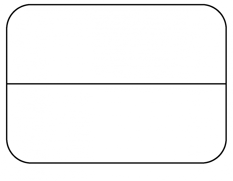 Flag of Monaco Emoji coloring page - ColouringPages