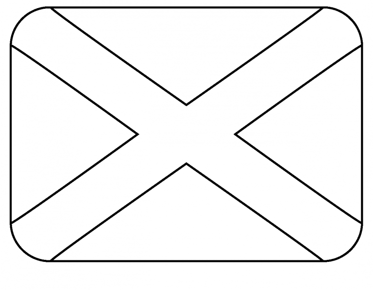 Flag of Scotland Emoji coloring page - ColouringPages