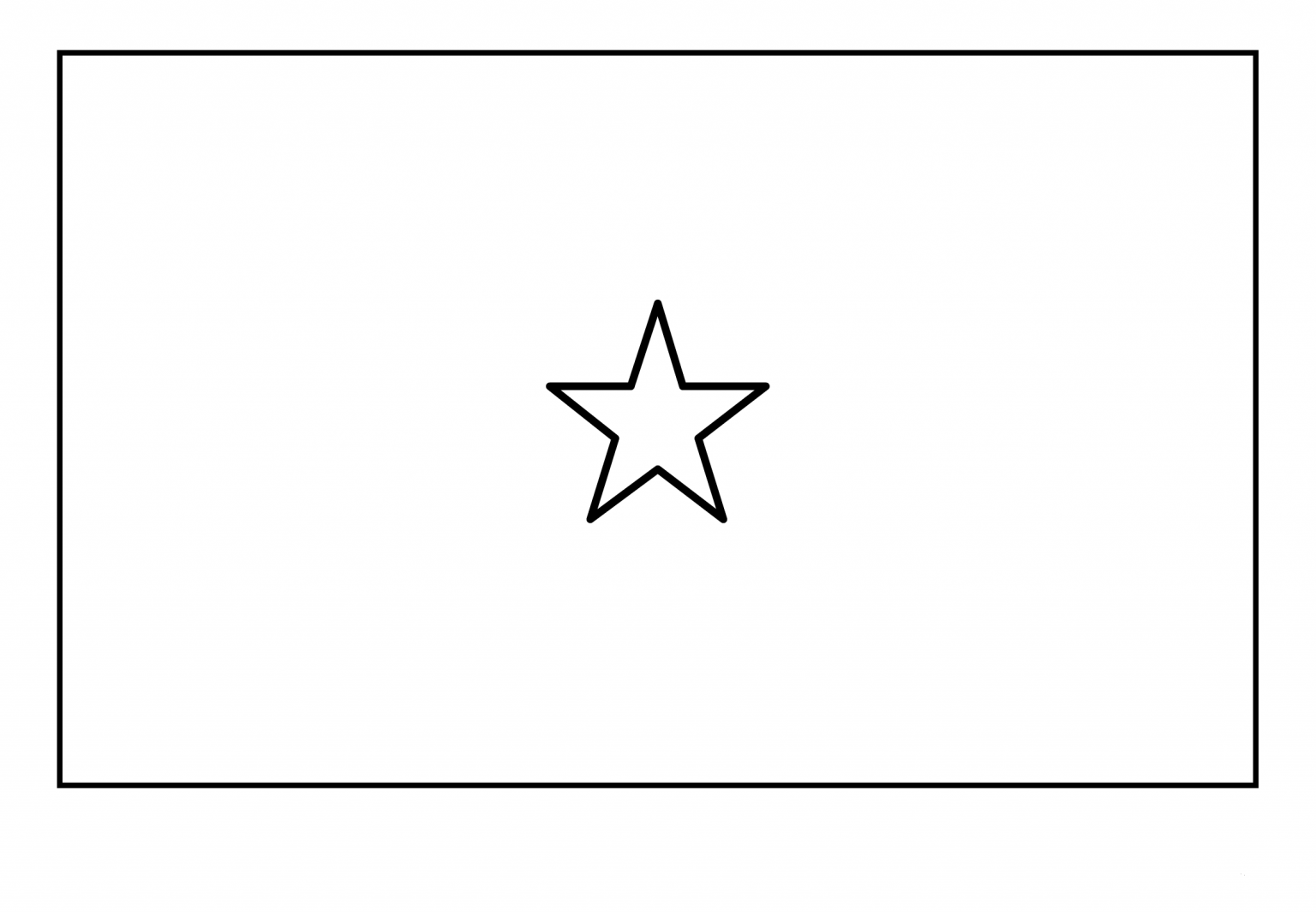 Flag of Somalia Emoji coloring page - ColouringPages