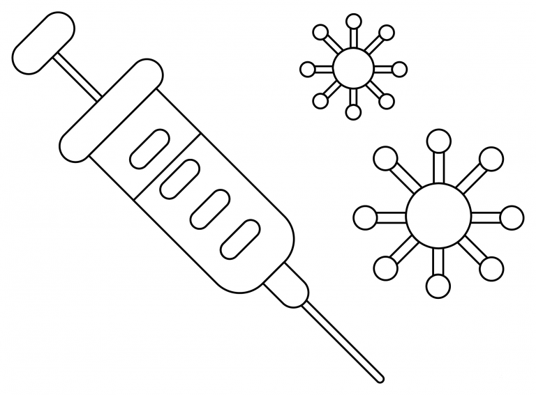 Flu Shot coloring page - ColouringPages