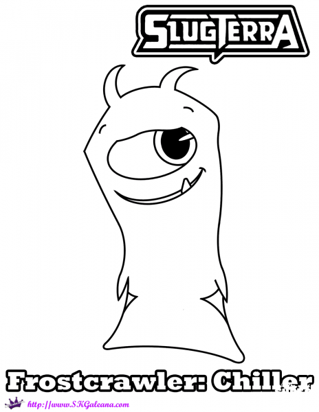Frostcrawler Chiller coloring page - ColouringPages