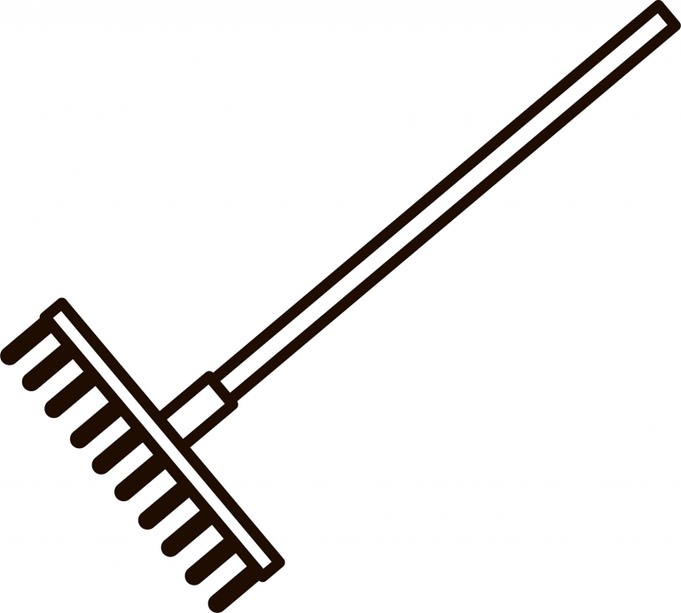 Garden Rake coloring page - ColouringPages