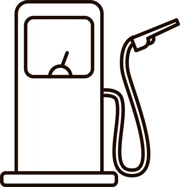 Gas Station coloring page - ColouringPages