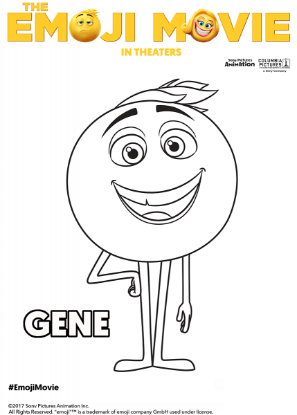 Gene coloring page - ColouringPages