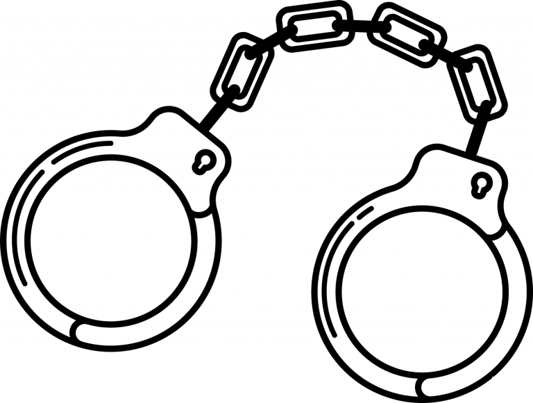 Handcuffs coloring page - ColouringPages