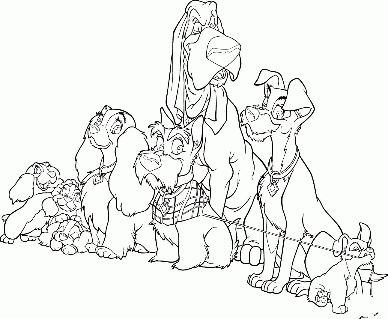 All Together coloring page - ColouringPages
