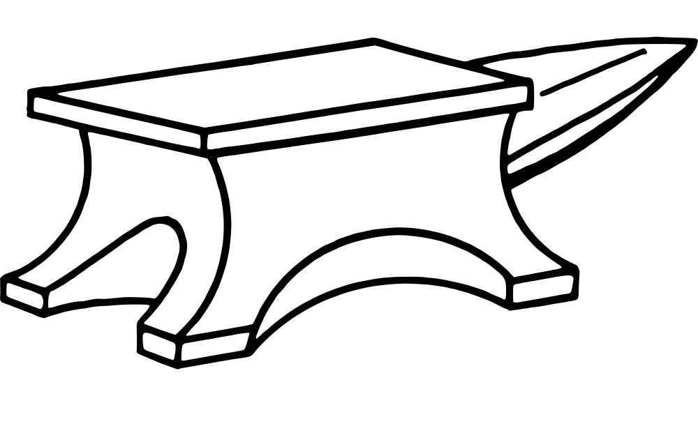 Anvil coloring page - ColouringPages