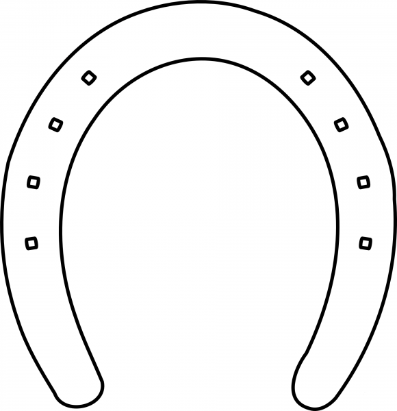 Horseshoe coloring page - ColouringPages