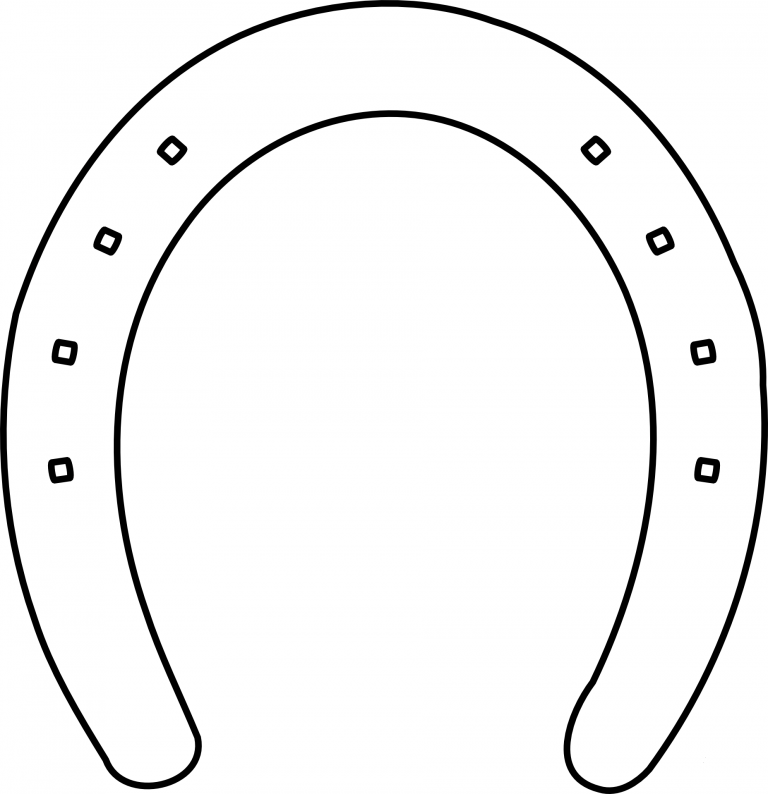 Horseshoe coloring page - ColouringPages