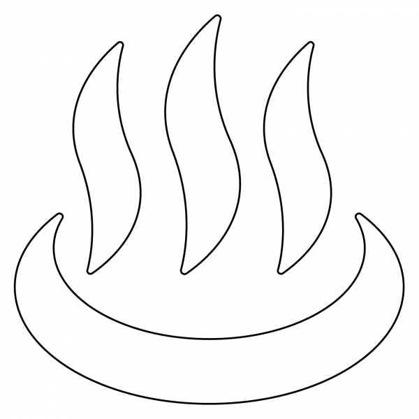 Hot Springs Emoji coloring page - ColouringPages