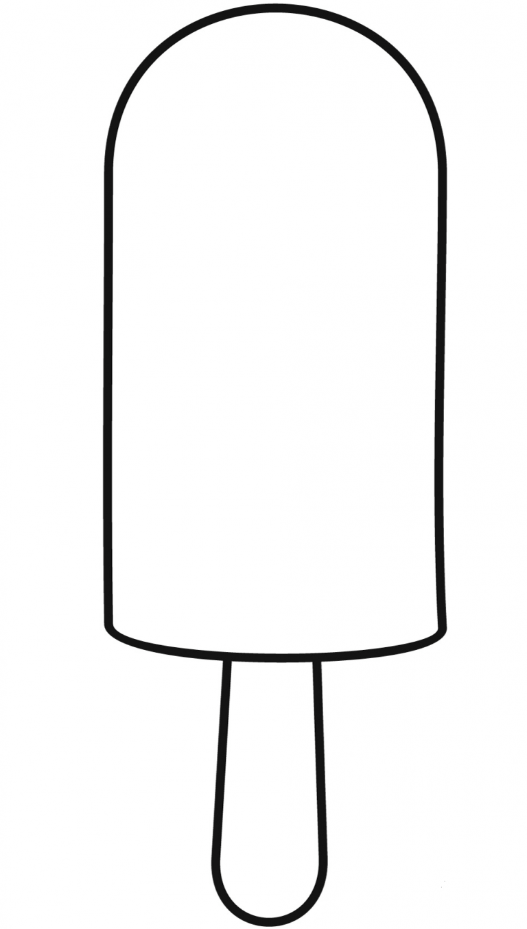 Ice Pop coloring page - ColouringPages
