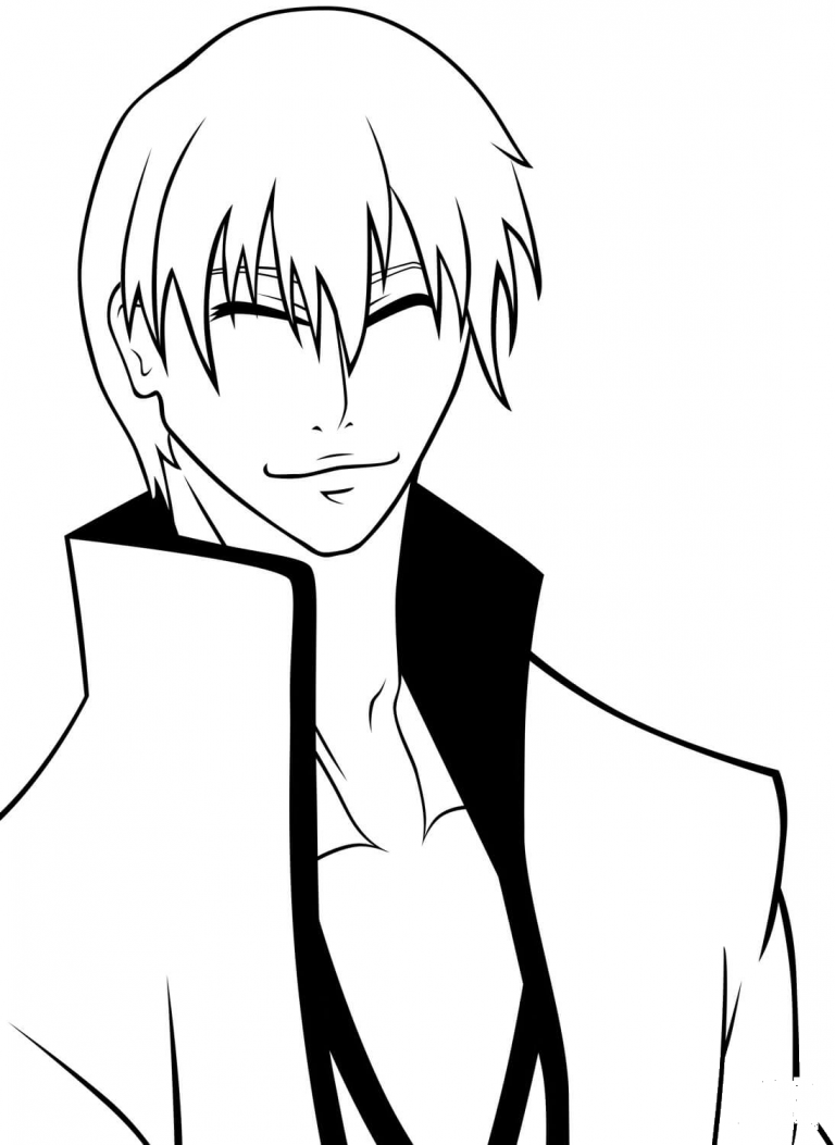 Ichimaru Gin coloring page - ColouringPages
