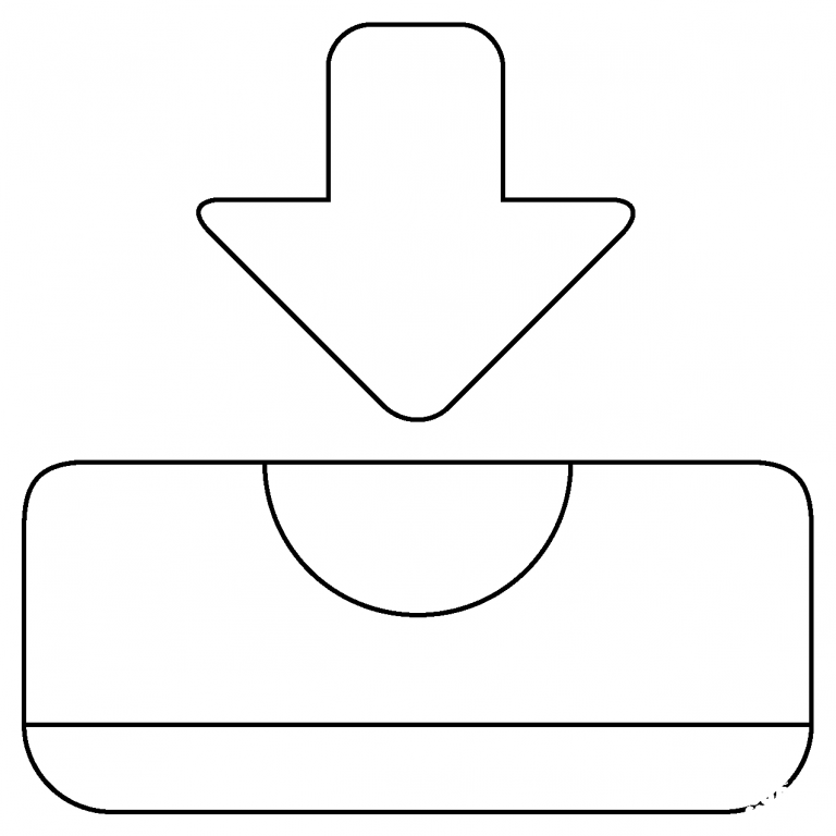 Inbox Tray Emoji coloring page - ColouringPages