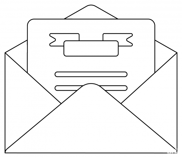 Invitation coloring page - ColouringPages