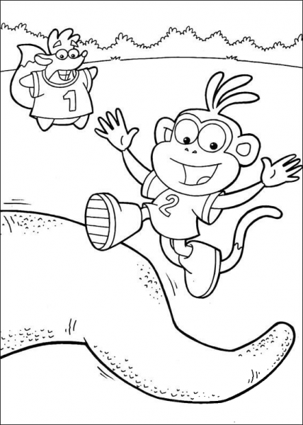 Jump! coloring page - ColouringPages