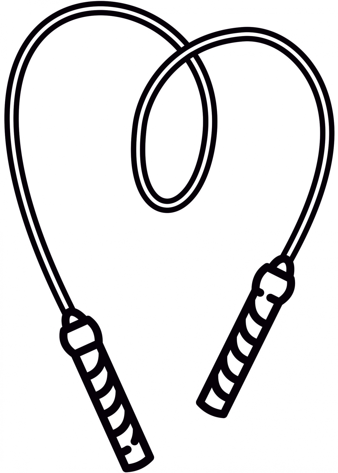 Jump Rope coloring page - ColouringPages