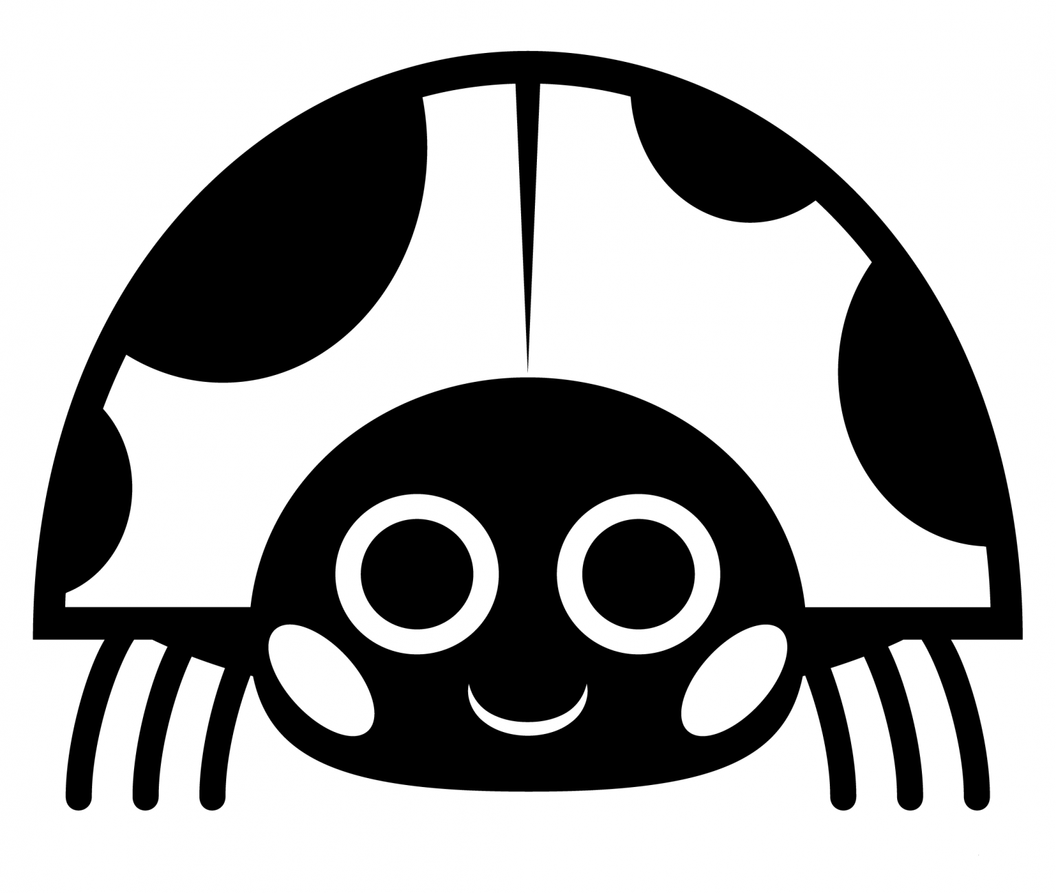 Lady Beetle Emoji coloring page - ColouringPages