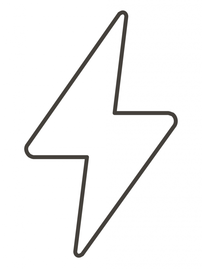 Lightning coloring page - ColouringPages