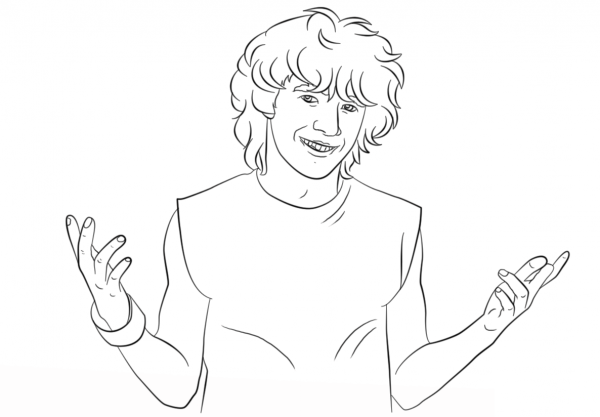 Logan Reese from Zoey 101 coloring page - ColouringPages
