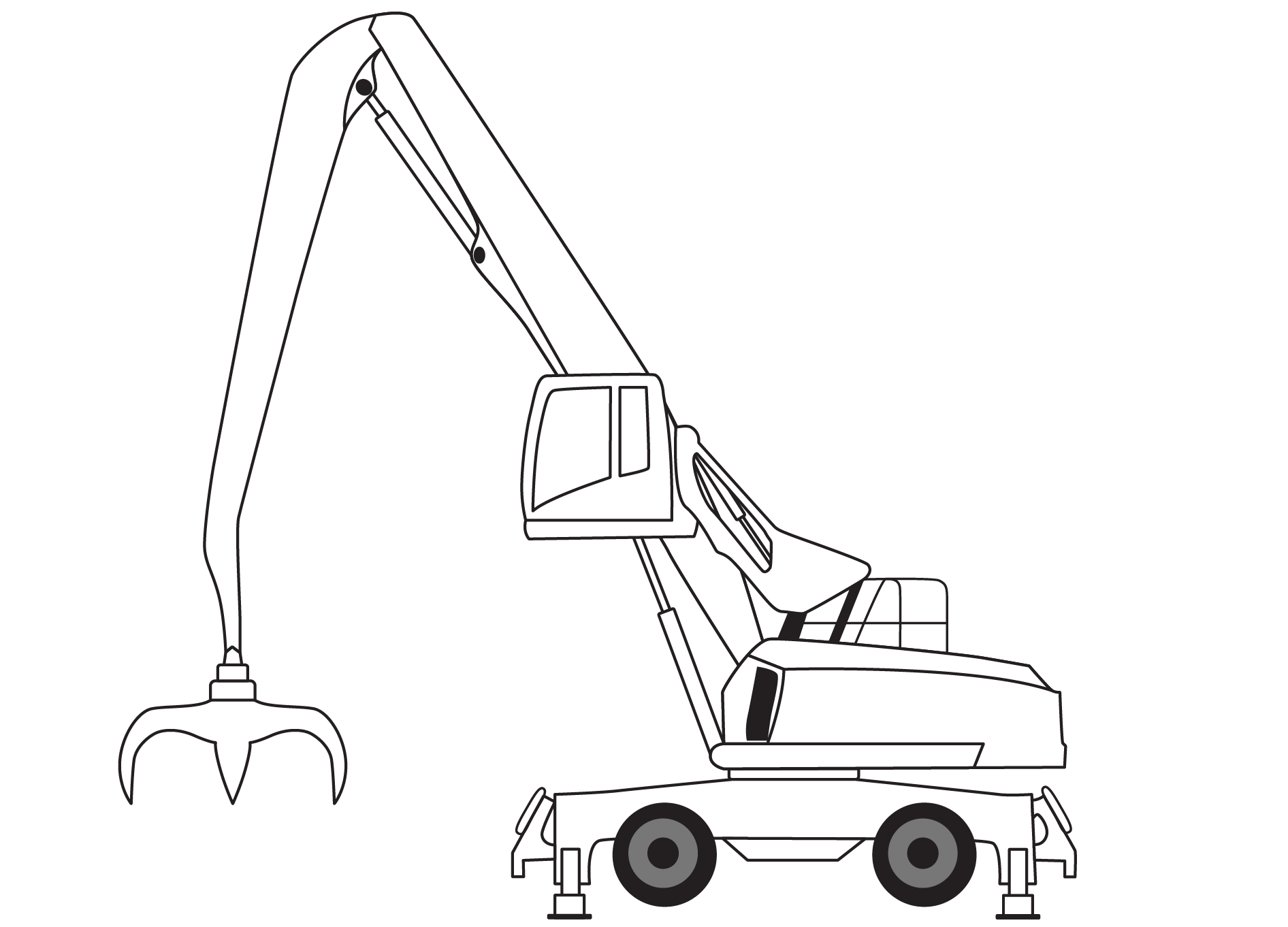 Material Handler coloring page - ColouringPages